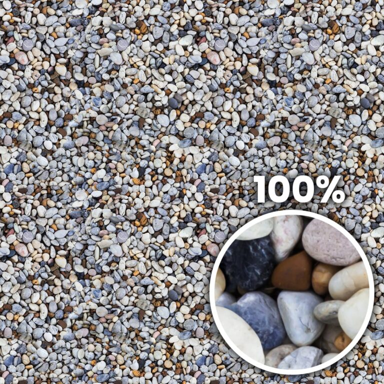 Multicolor River Pebbles - Seamless Texture