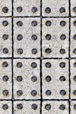 Steel Tactile Paving Studs - Seamless Texture