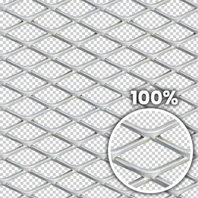 Stretched Metal Mesh - Seamless Texture