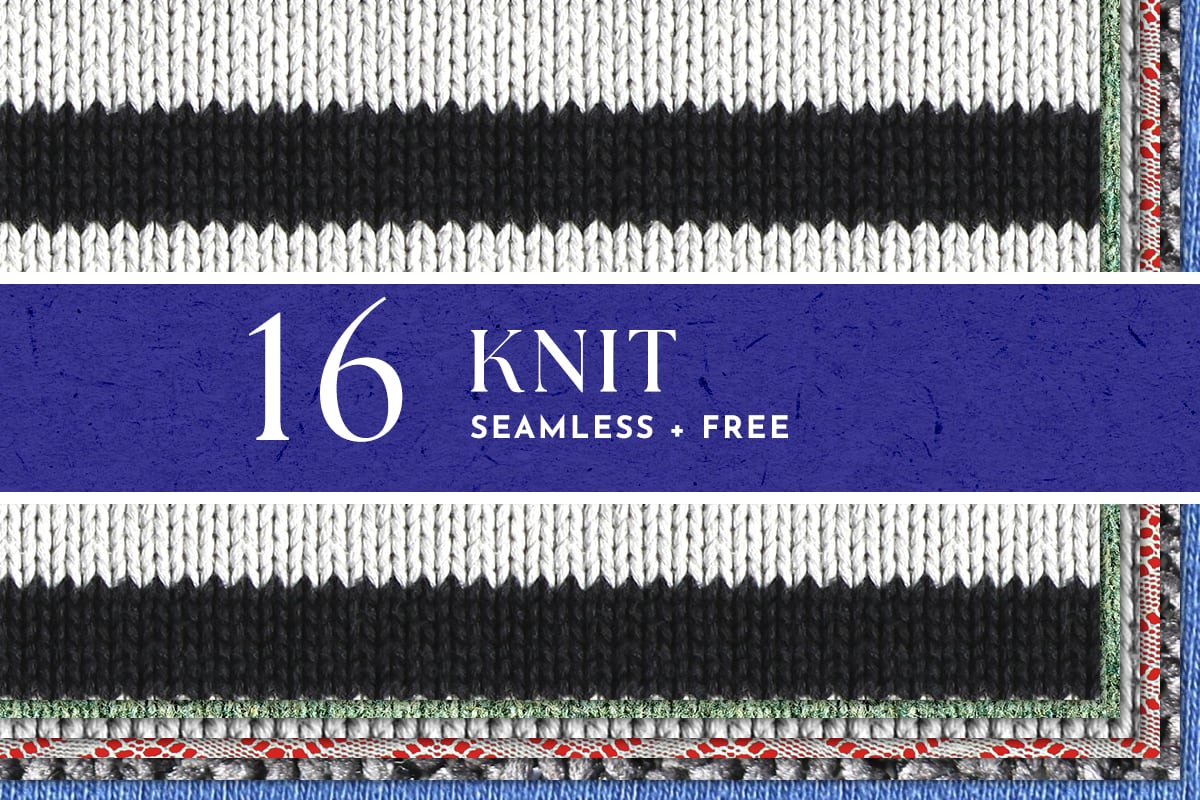 16 Knitted Textures